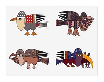 Andean Condor Nazca Sticker Sheets Ancient Peruvian Design - Etsy