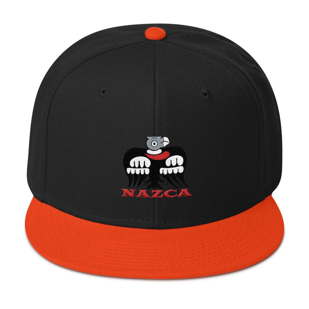 Snapback Hat With Peruvian Nazca Condor Logo - Etsy
