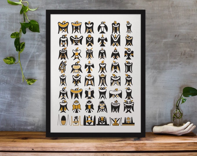 Andean Condor Nazca Sticker Sheets Ancient Peruvian Design - Etsy