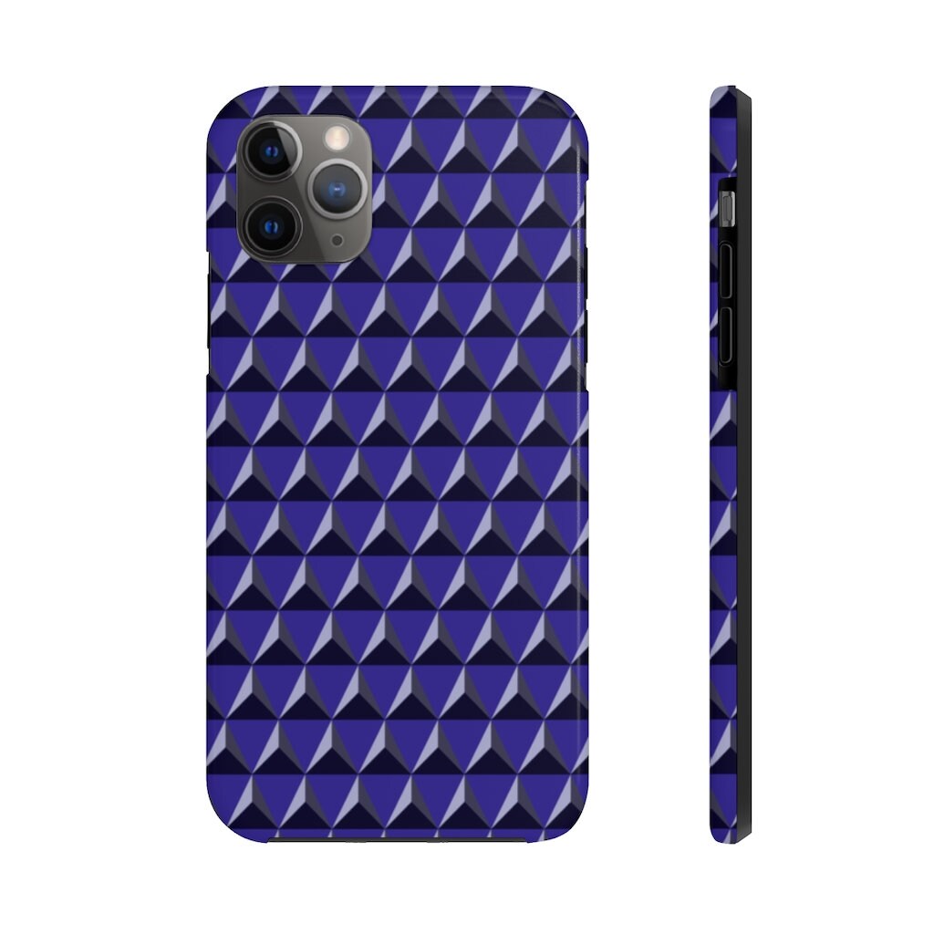 Case Mate Tough Phone Cases With Cool 3D Triangle Geometric - Etsy