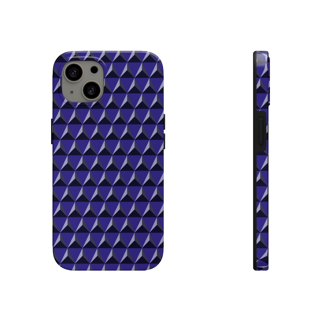 Case Mate Tough Phone Cases With Cool 3D Triangle Geometric - Etsy