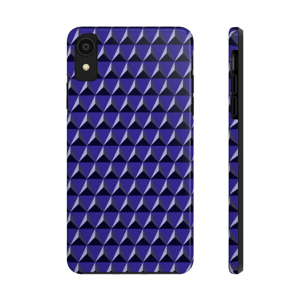 Case Mate Tough Phone Cases With Cool 3D Triangle Geometric - Etsy