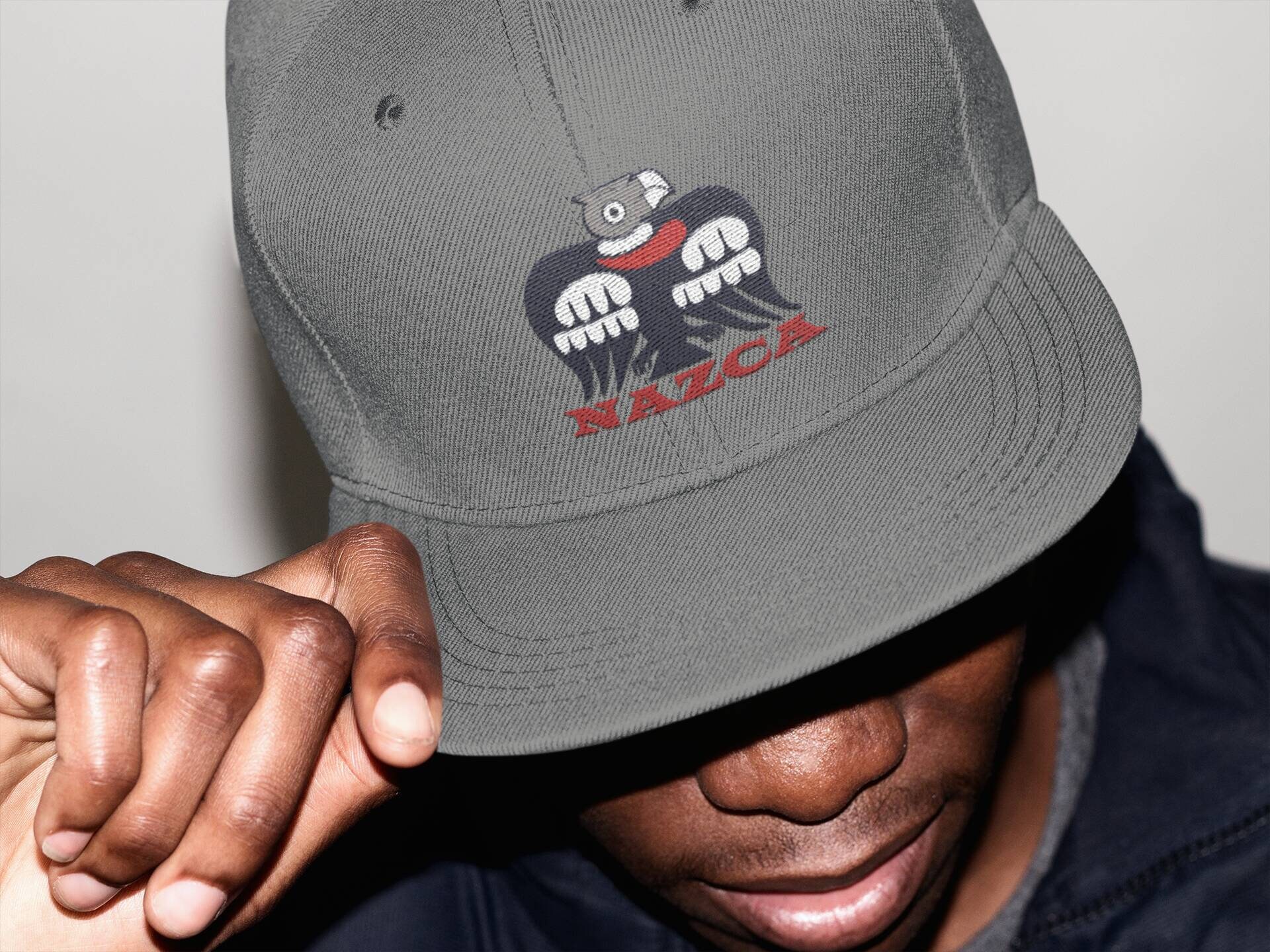 Snapback Hat With Peruvian Nazca Condor Logo - Etsy