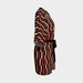Inca Red Black and Cream Silk Kimono Robe, Anniversary Gift Ancient ...