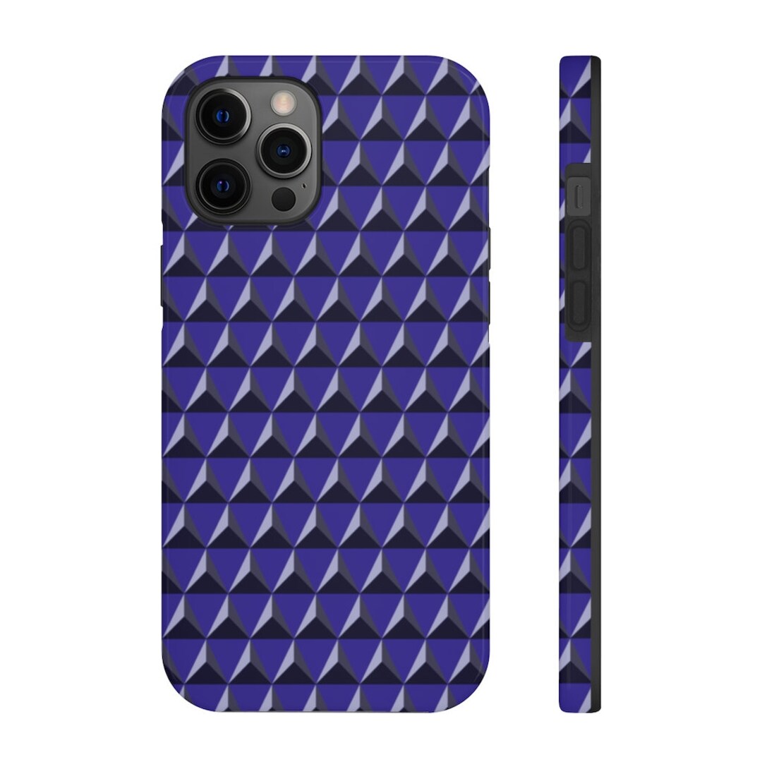 Case Mate Tough Phone Cases With Cool 3D Triangle Geometric Pattern in ...