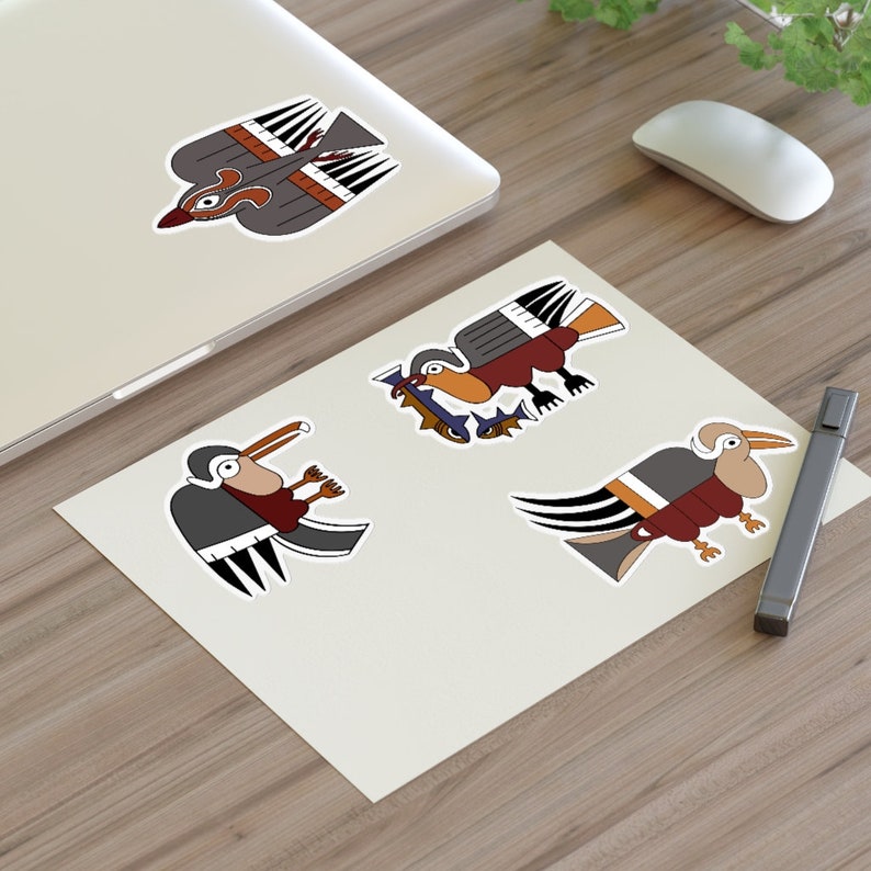 Inca Tern Nazca Peru Ancient Art Sticker Sheets Peruvian Birds Bird ...