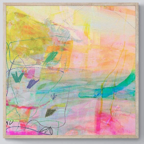 Colorful Abstract Art Print Wall Art Printable Abstract Art - Etsy