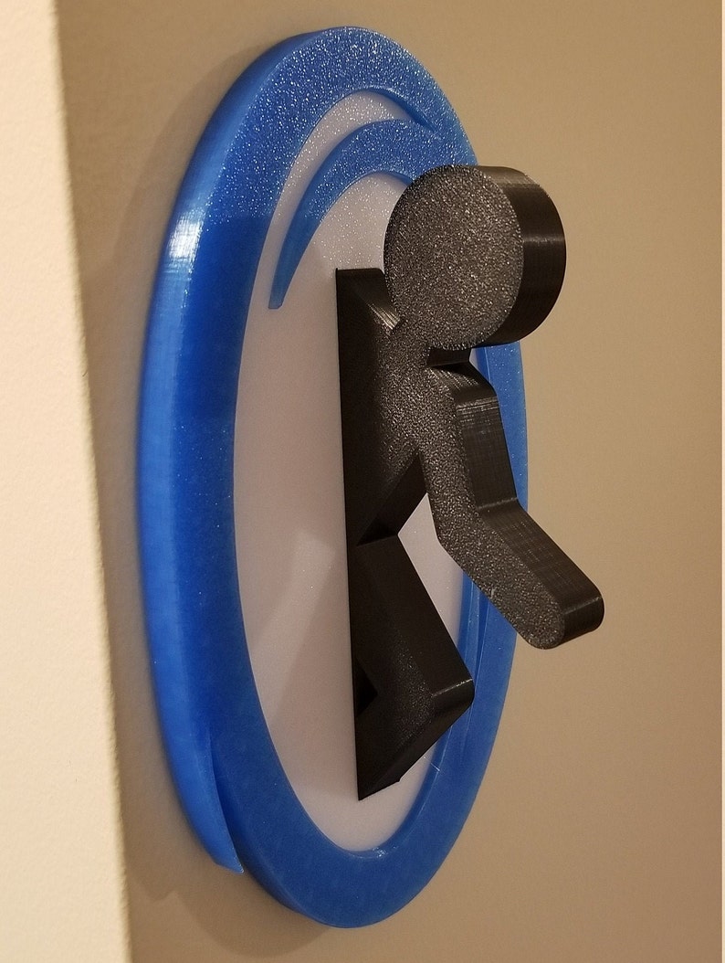 Portal 3D Pop Out Wall Art or Magnets | Etsy