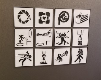 Portal Hazard Sign - Etsy