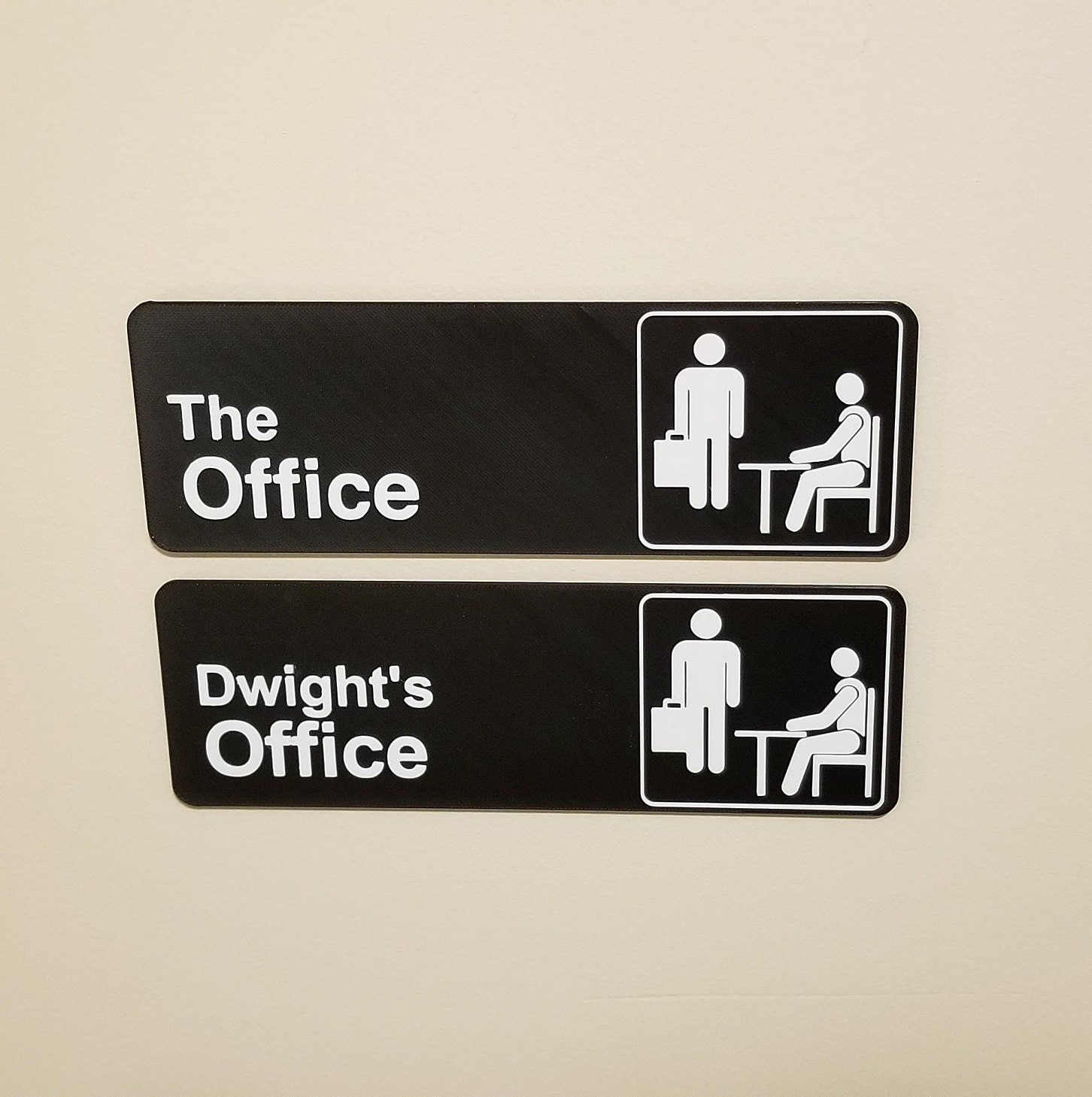 Customizable 3D Printed the Office TV Show Sign - Etsy