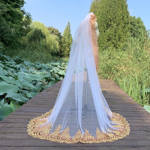 Gold Veil - Etsy