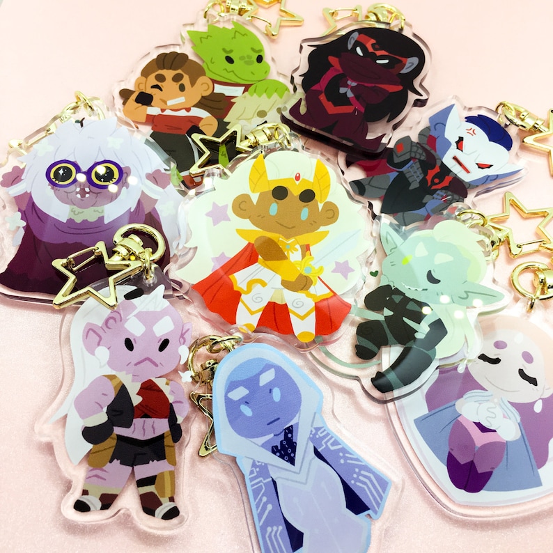 She-ra and the Princesses of Power 2.5 Acrylic Charms - Etsy