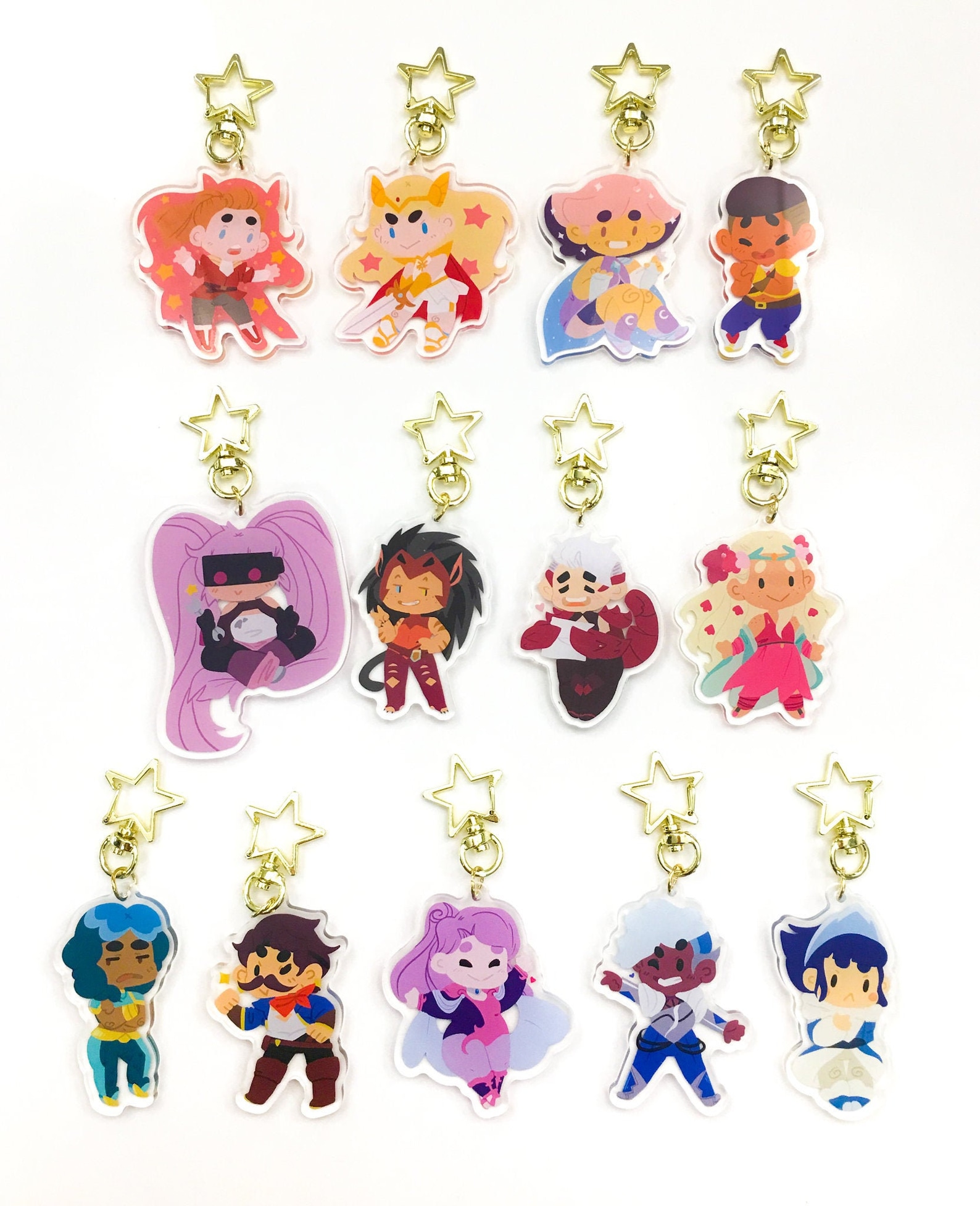 She-ra and the Princesses of Power 2.5 Acrylic Charms - Etsy