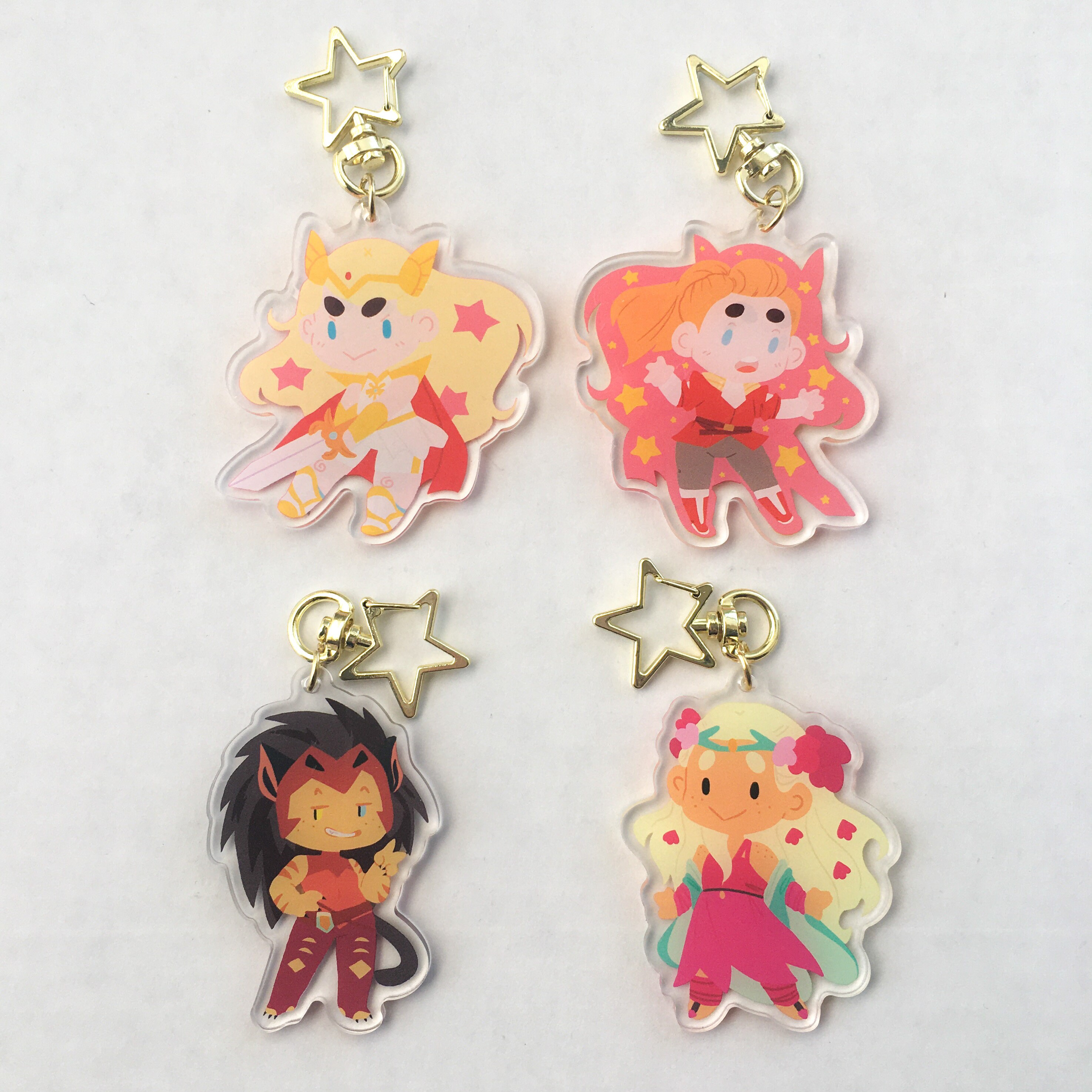 She-ra and the Princesses of Power 2.5 Acrylic Charms - Etsy