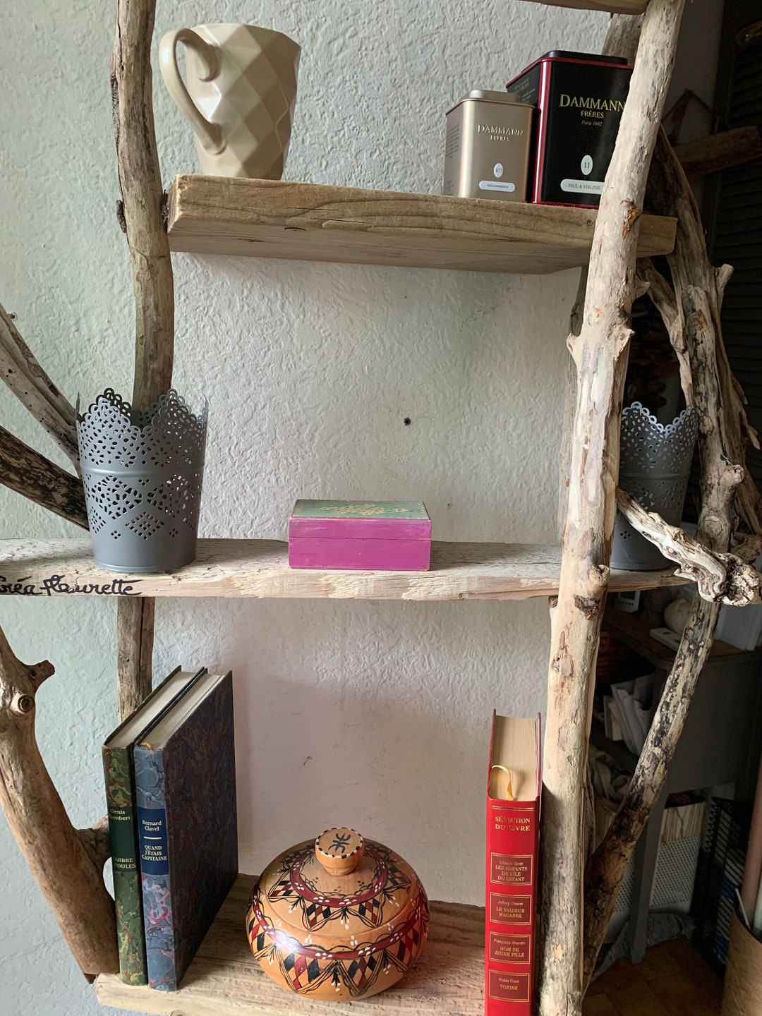 Zero Waste Wall Shelf, Made of Driftwood - Etsy