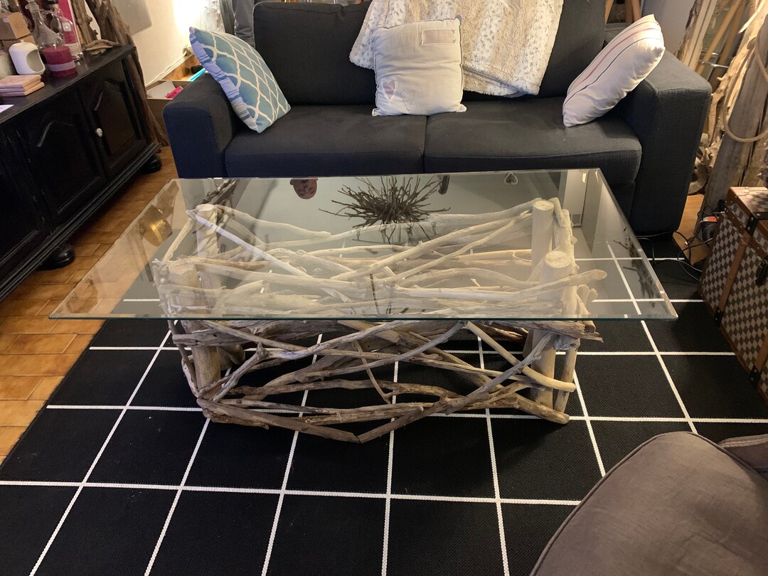 Driftwood Coffee Table for Seaside Style Interior - Etsy