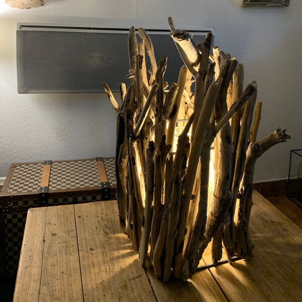 Driftwood Lamp - Etsy