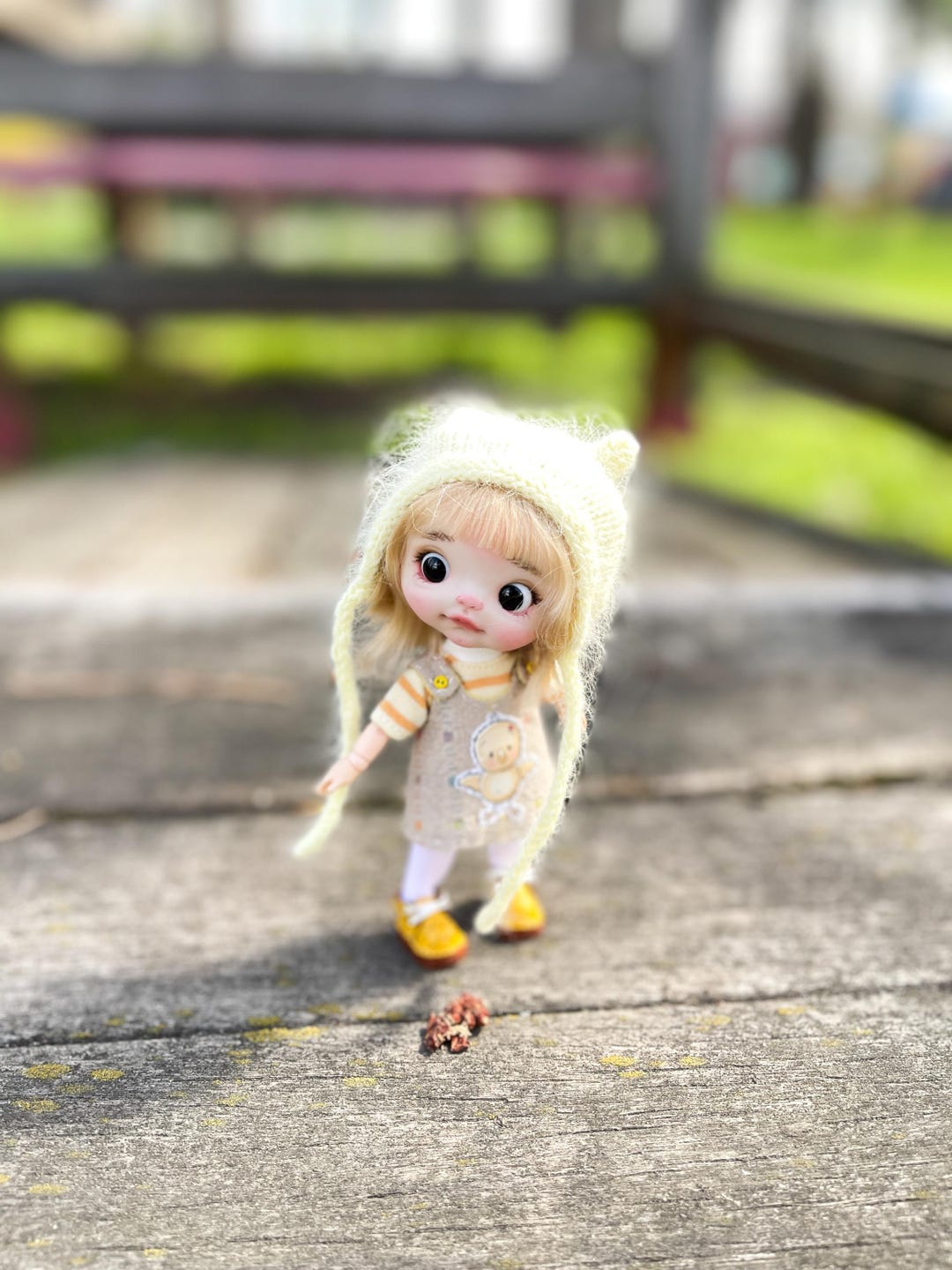 Custom OB11 Doll With Movable Eyes: Collectible Handmade Doll - Etsy