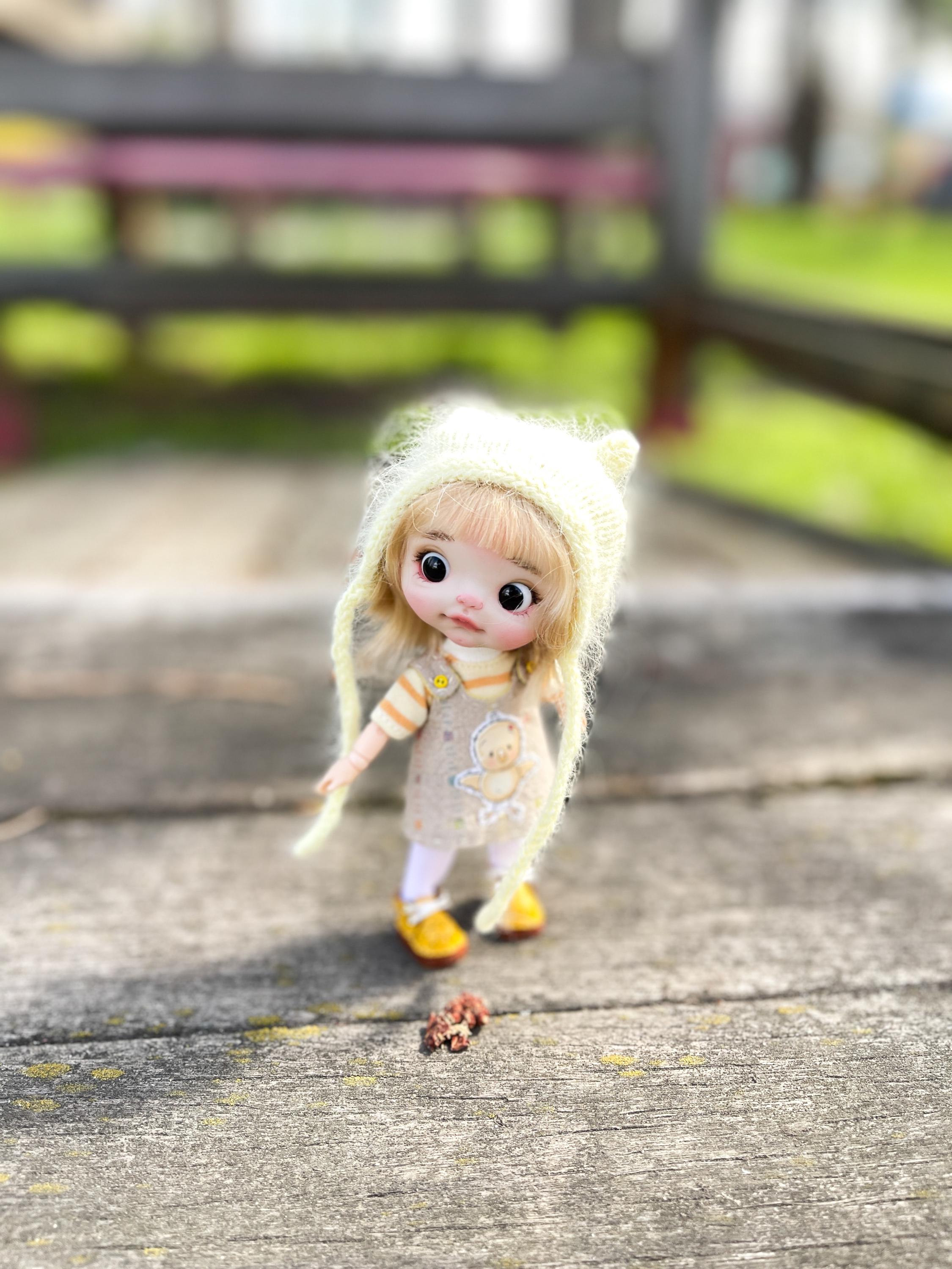 Custom OB11 Doll With Movable Eyes: Collectible Handmade Doll - Etsy