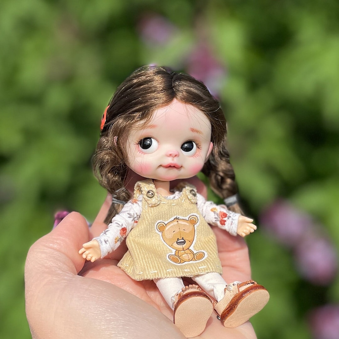 Obitsu 11 Doll With Movable Eyes Articulated Body for Endless Poses, Doll Ob11, Movable Eyes ...