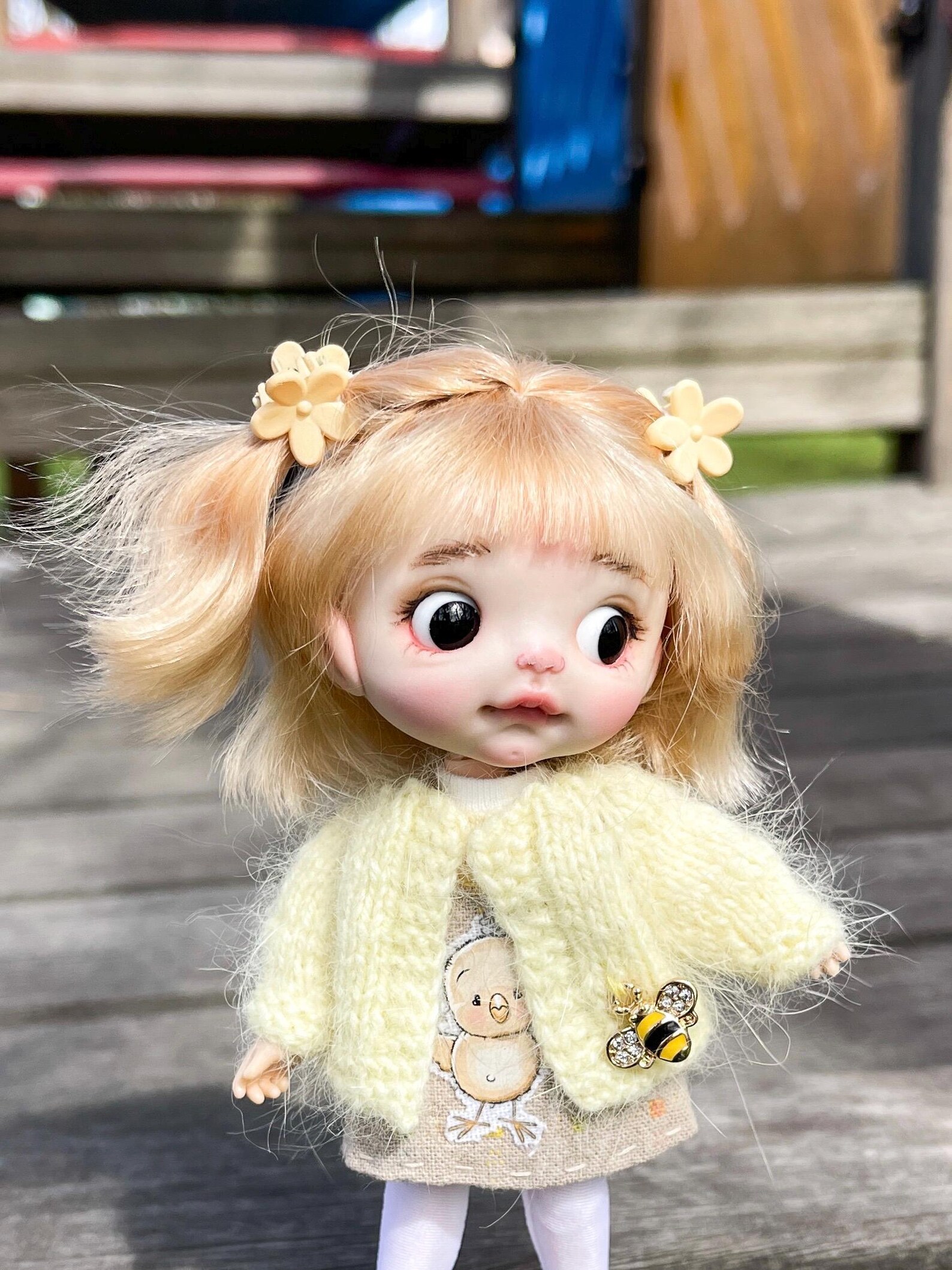 Custom OB11 Doll With Movable Eyes: Collectible Handmade Doll - Etsy