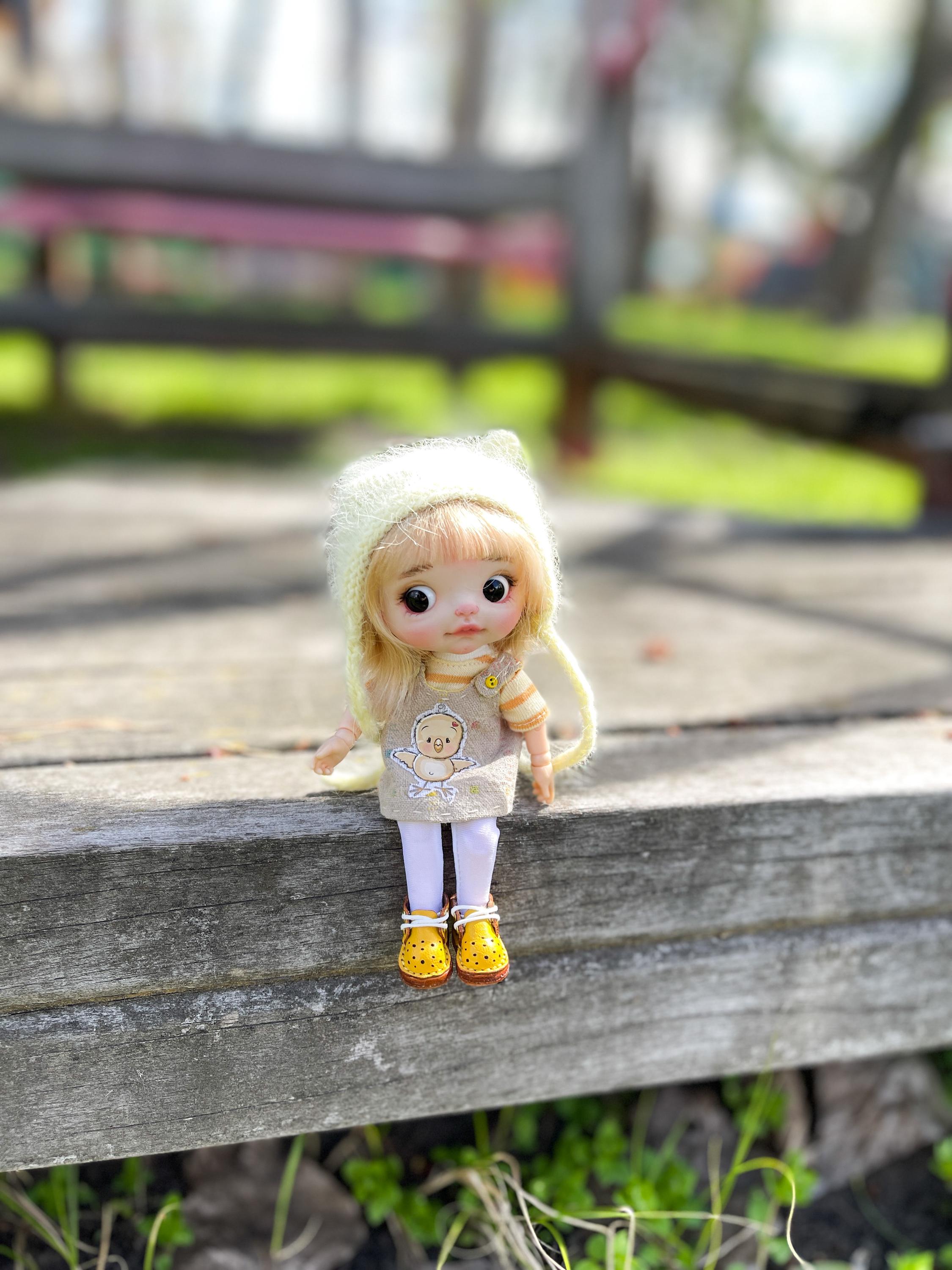 Custom OB11 Doll With Movable Eyes: Collectible Handmade Doll - Etsy
