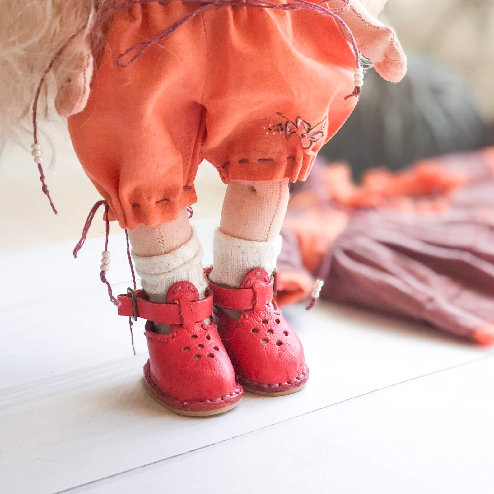 Making Shoes for Dolls (8 Inches) PDF and Video for Beginners. Little ...