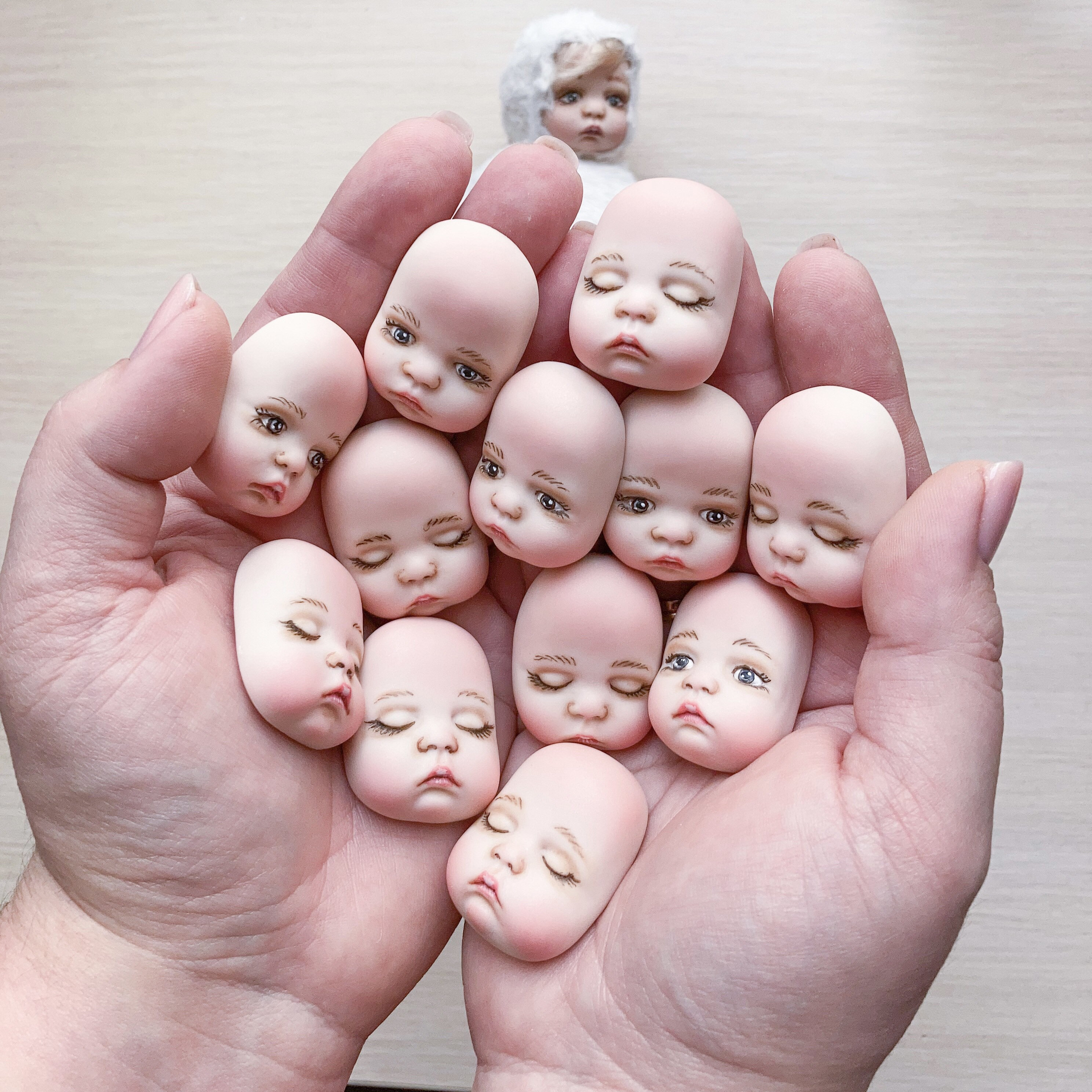 12 persons dolls for making a plush doll.Made to order.Parts | Etsy