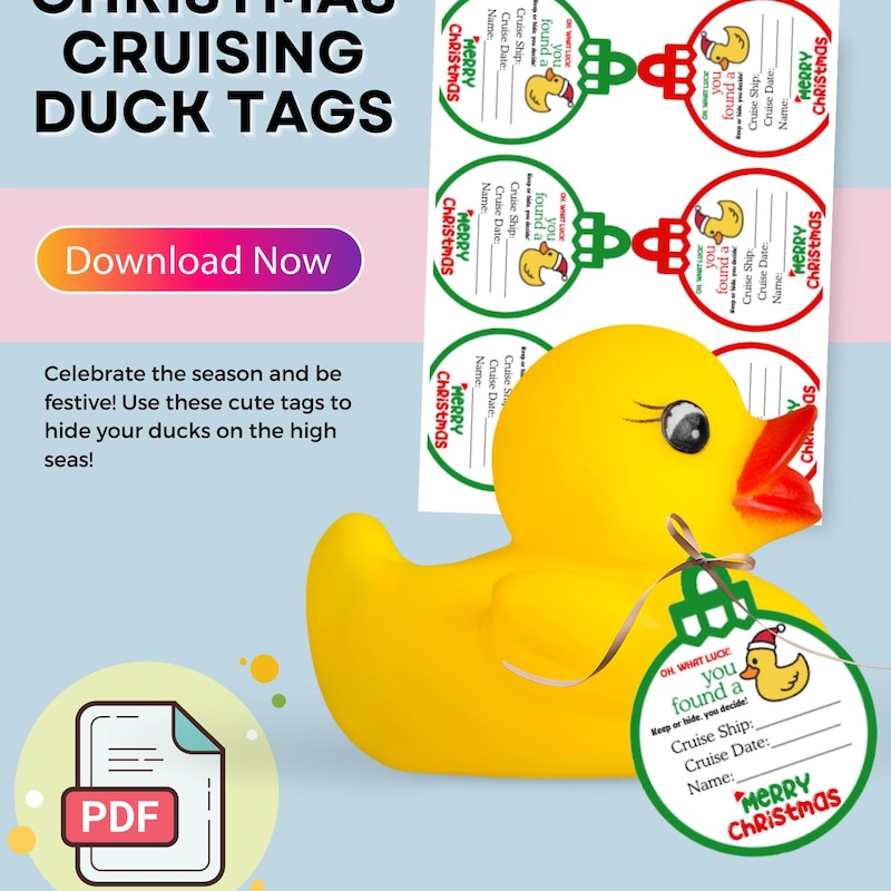 Cruising Duck Labels - Etsy
