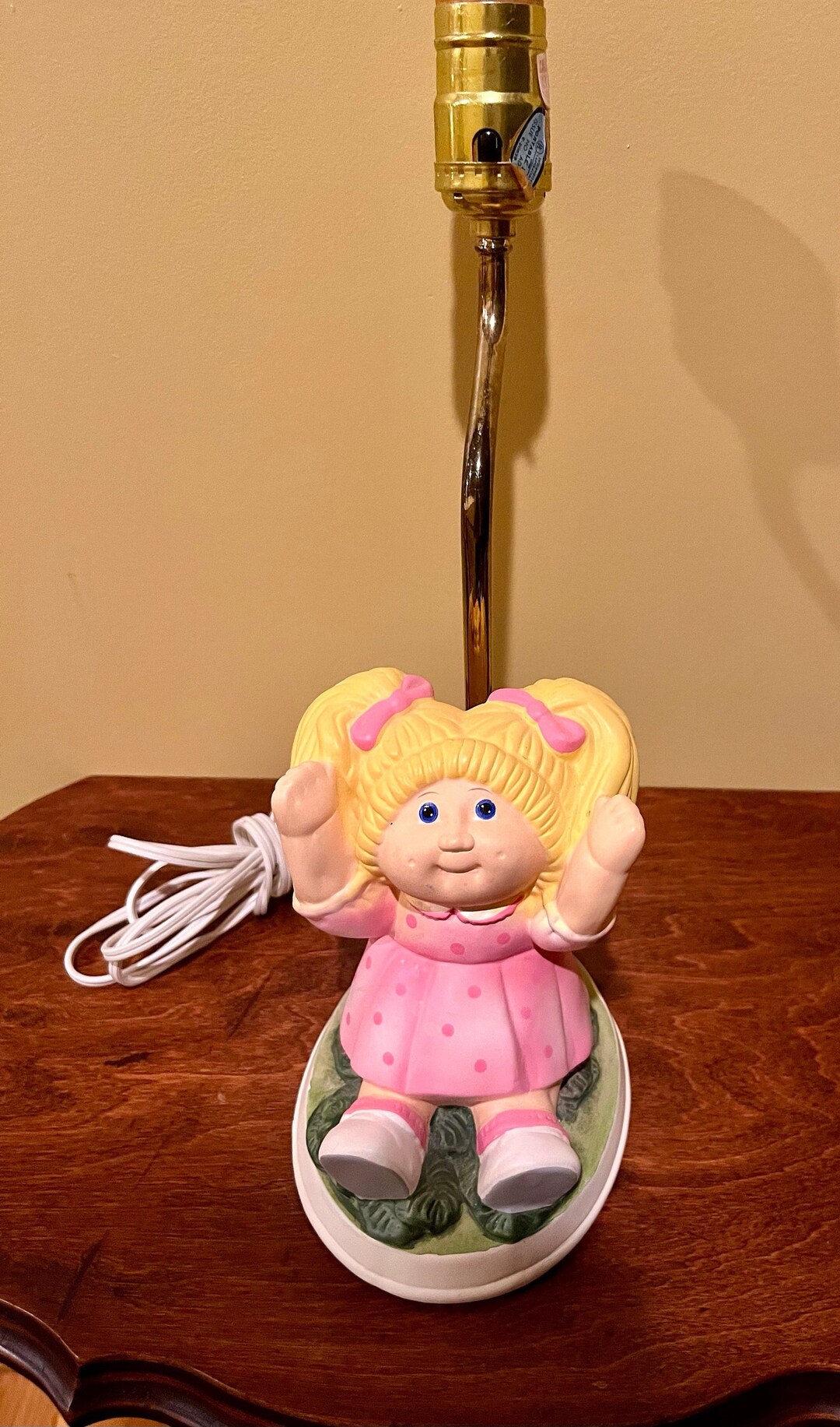 Vintage Cabbage Patch Lamp - Etsy