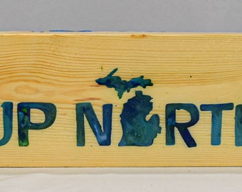Up North Sign | Etsy