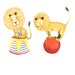Circus Friends All Having Fun - Hand Painted by Myself in Watercolor ...