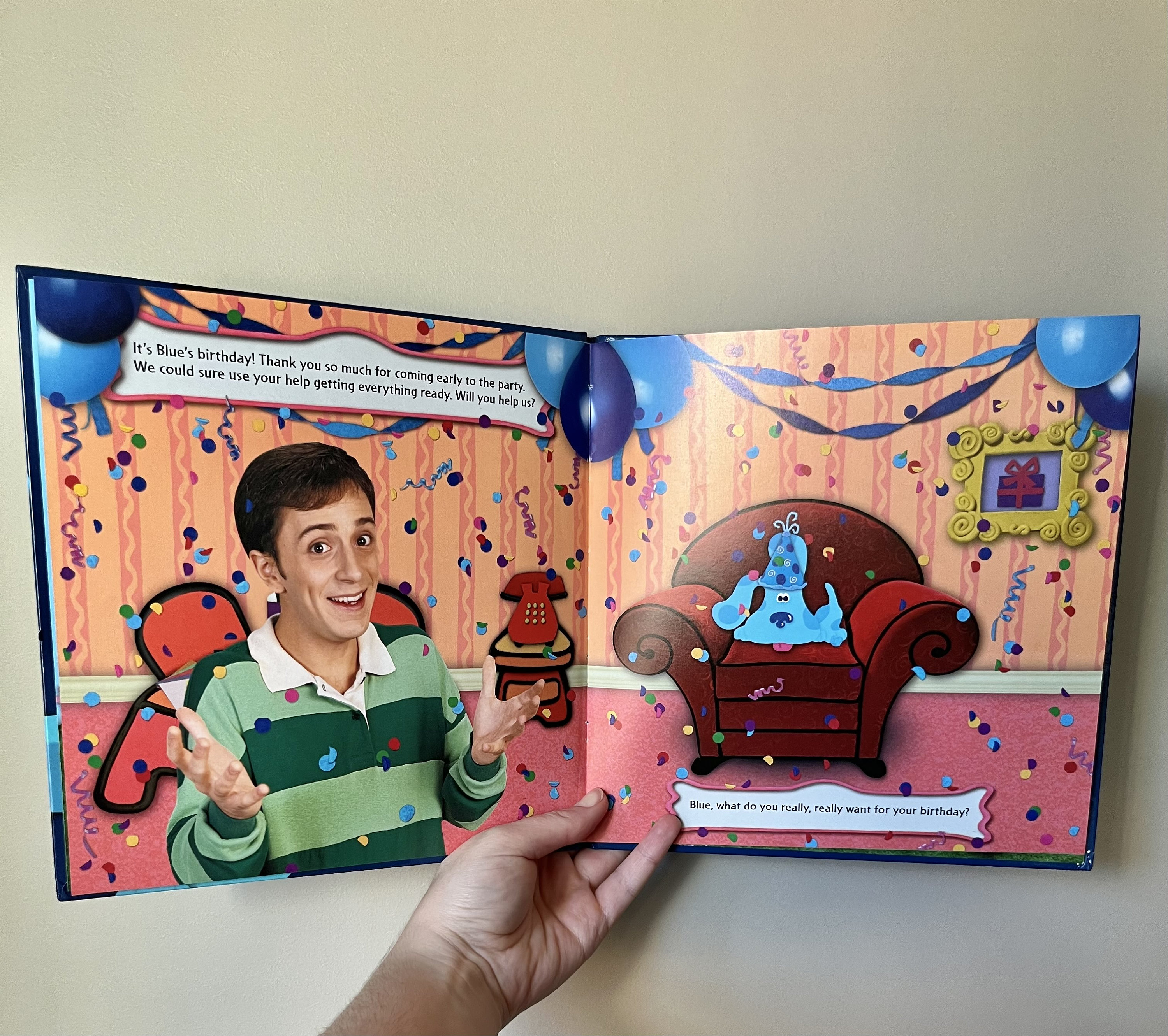 Blue's Big Birthday Book - Etsy