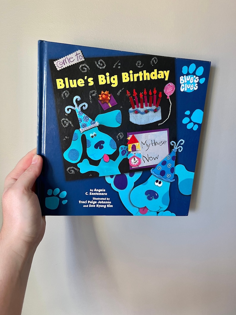 Blue's Big Birthday Book - Etsy