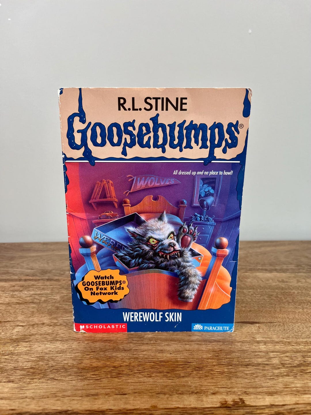 Werewolf Skin - Goosebumps Book #60 by RL Stine - 90s Vintage - Etsy