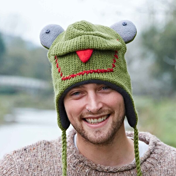 Knit Animal Hat - Etsy