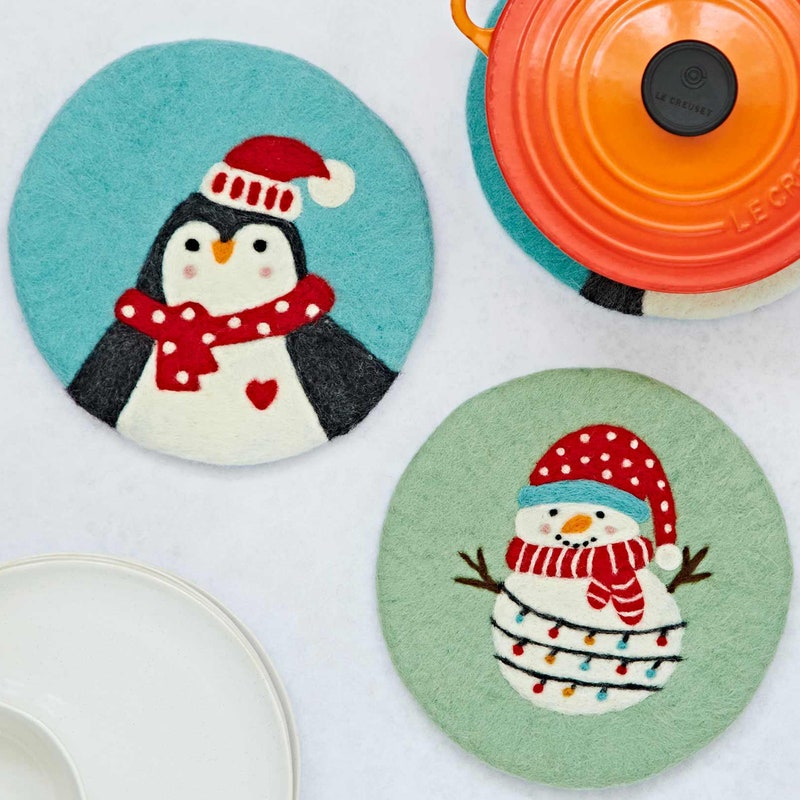 Christmas Trivets - Etsy