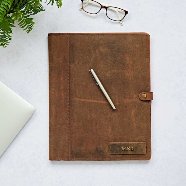 Leather Portfolio - Etsy