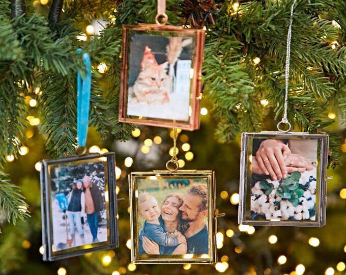 Mini Horizontal Brass Hanging Frame Wallet Photo 2.5x3.5 - Etsy