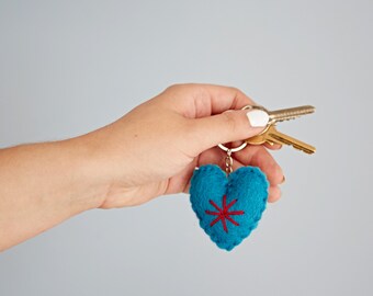 Felt Key Chain | Etsy