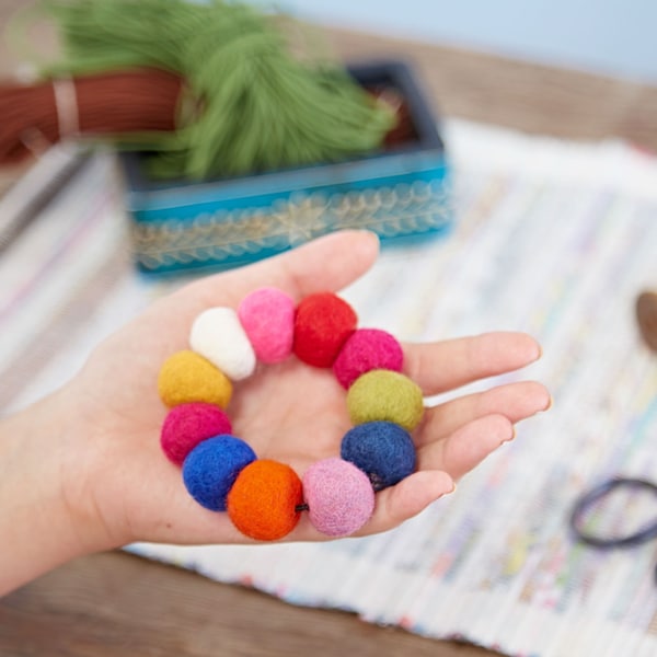 Felt Bracelet - Etsy