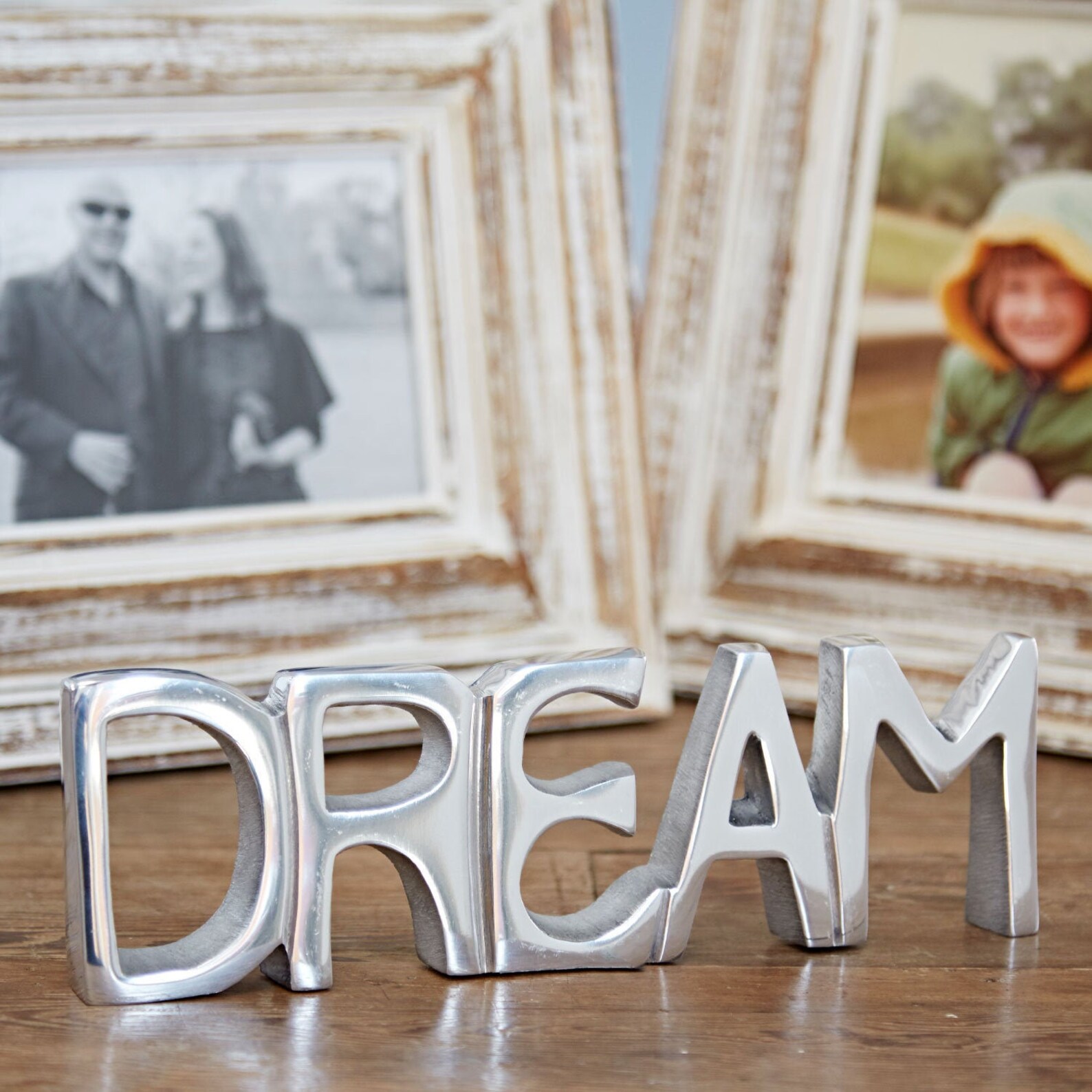 Recycled Metal DREAM Sign Free Standing Metal Letters - Etsy UK
