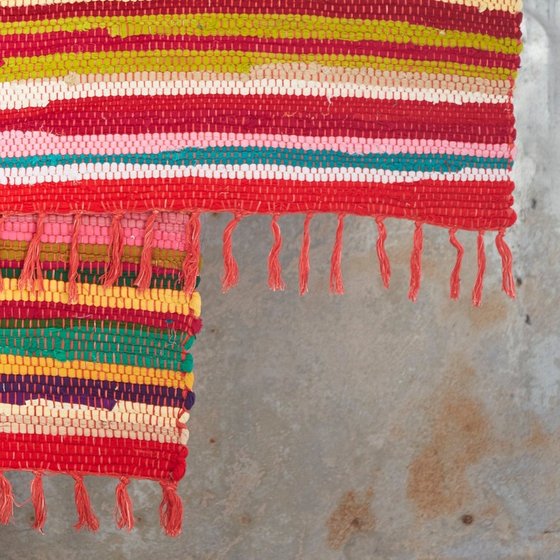 Handmade Recycled Cotton Rag Rug Small Medium Large Runner - Etsy