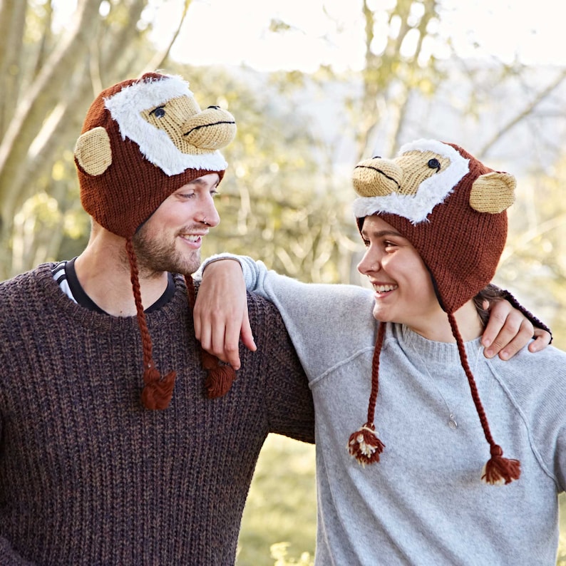 Handmade Woollen Animal Winter Hat Cat Dog Hat Woolly Hat - Etsy