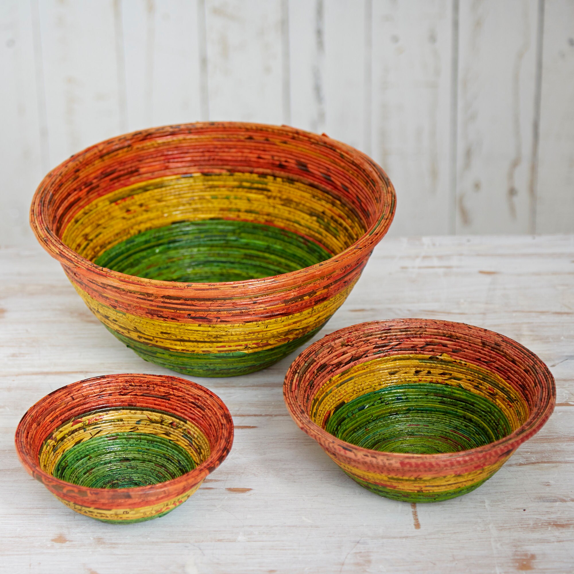 Recycled Newspaper Bowls Paper Bowls Handmade Bowl - Etsy