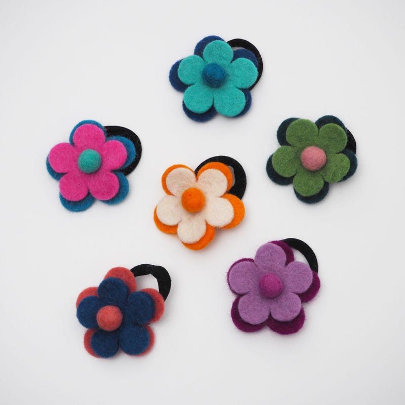 Felt Hair Accessory - Etsy