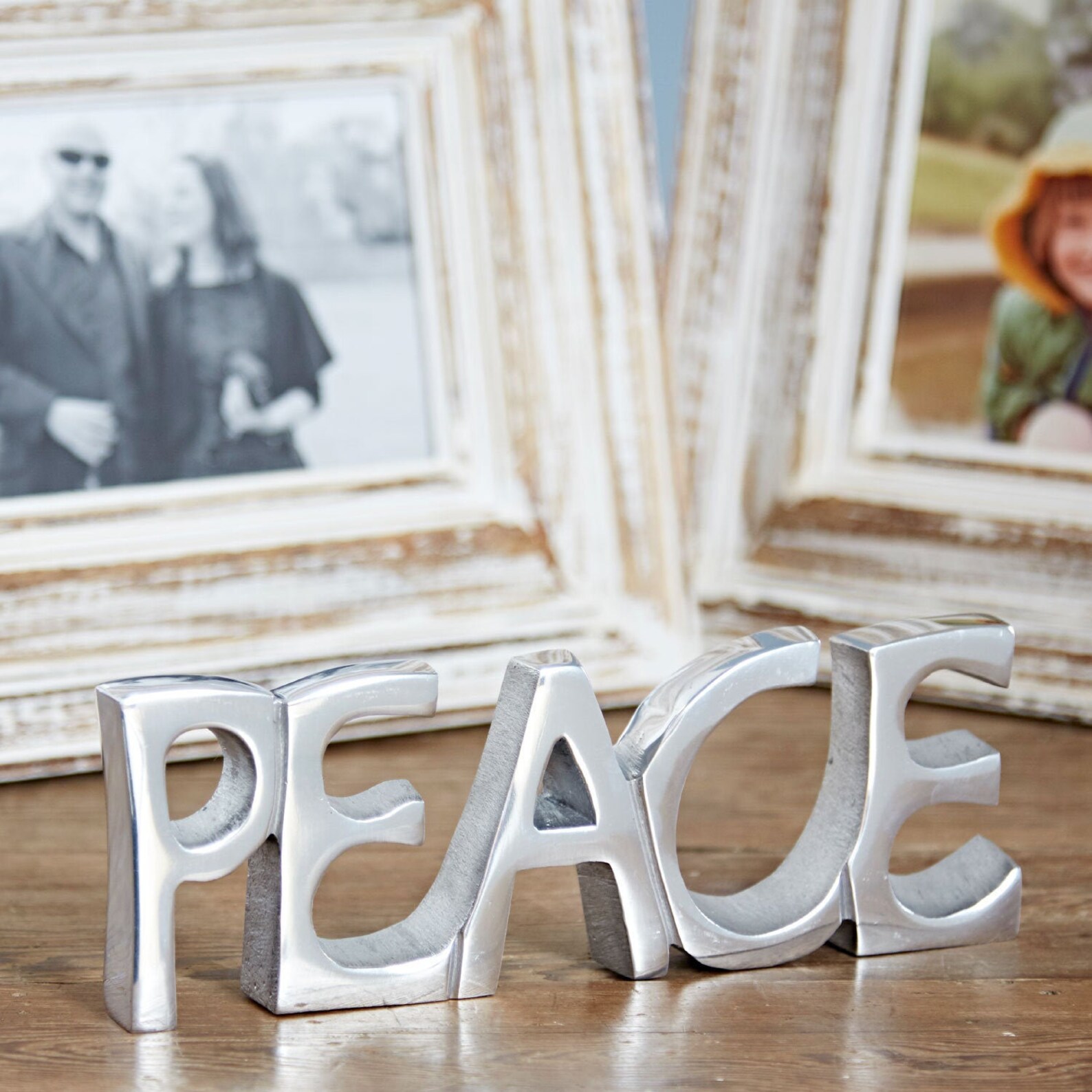 Recycled Metal PEACE Sign Free Standing Metal Letters - Etsy