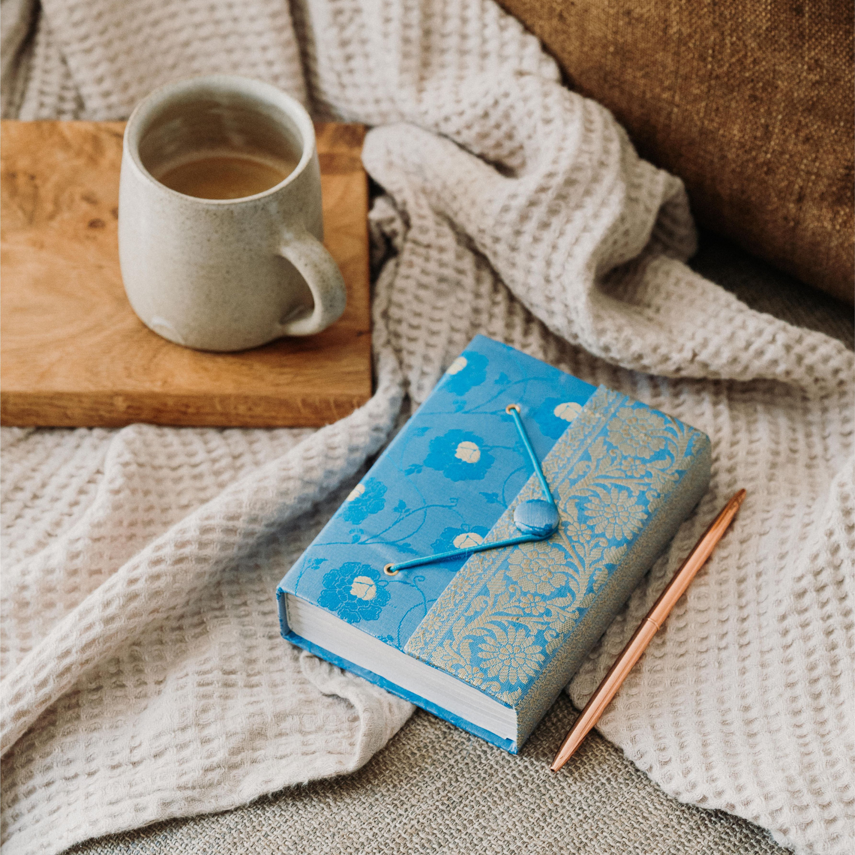 Handbound Medium Sari Fabric Journal: Recycled Khadda Paper Notebook - Etsy