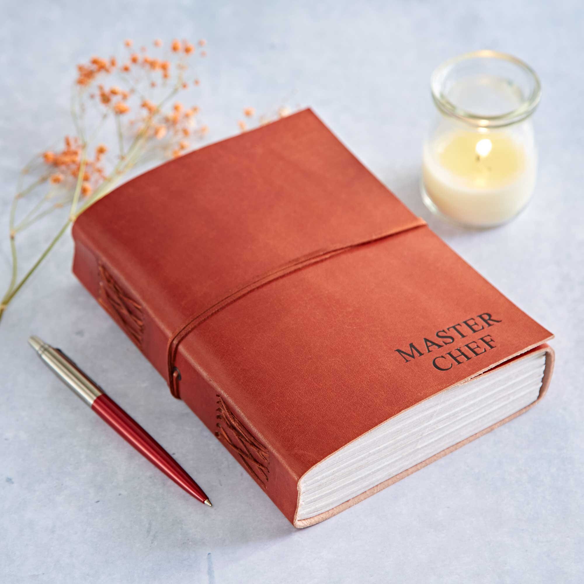 Personalised Distressed Leather Journal Personalised Unlined | Etsy