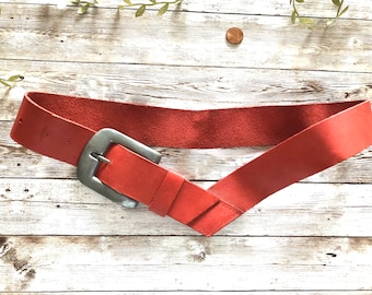 Red belts | Etsy